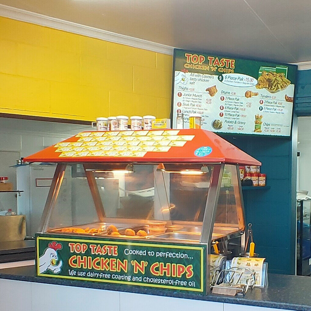 Top Taste Chicken 'N' Chips- The Digital Display Menu